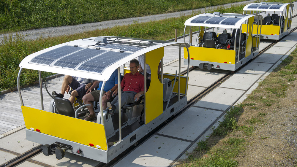 Draisine Odenwald: Fahrradfahren auf Eisenbahnschienen